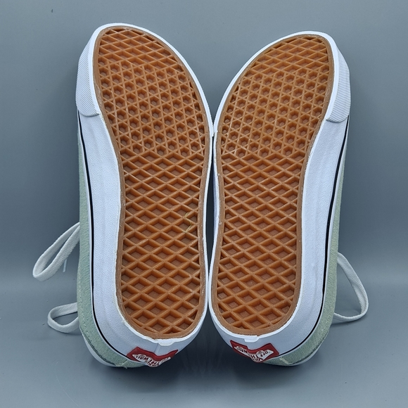 Vans | Shoes | New Womens Vans Sport Denim Washed Teal True White ...
